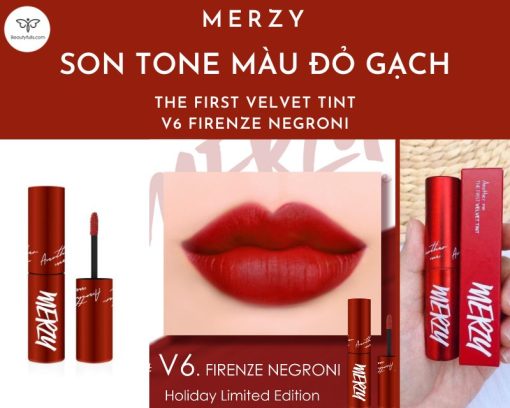 Bảng Màu Son Merzy Mới Nhất 2022 - 2023 Đẹp Nhất, Hot Nhất