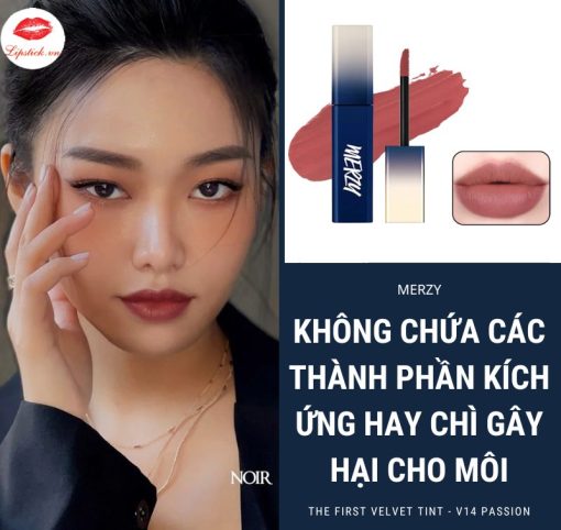 Review Son Merzy V14 Passion Vỏ Xanh Hồng Đất MLBB Đẹp Nhất