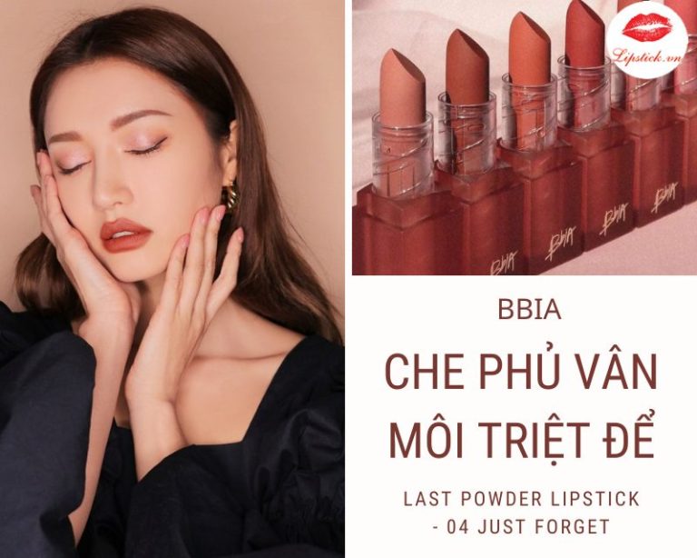 Review Son Bbia 04 Just Forget Màu Đỏ Đậm Đẹp Nhất, Mới Nhất