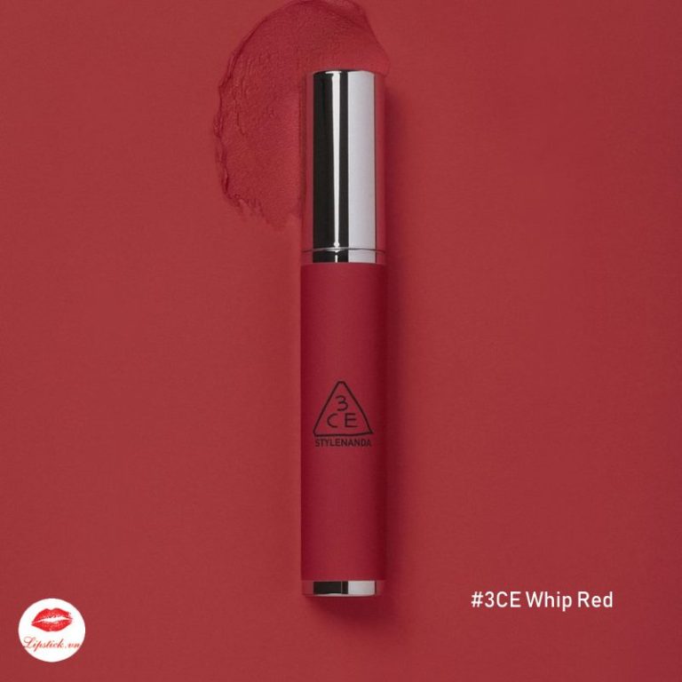 Son 3CE Whip Red Màu Đỏ Gạch - Hazy Lip Clay Mới Nhất | Lipstick.vn