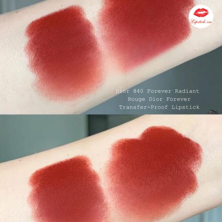 Son Dior Màu 840 Forever Radiant Đỏ Gạch - Rouge Dior Forever MỚI