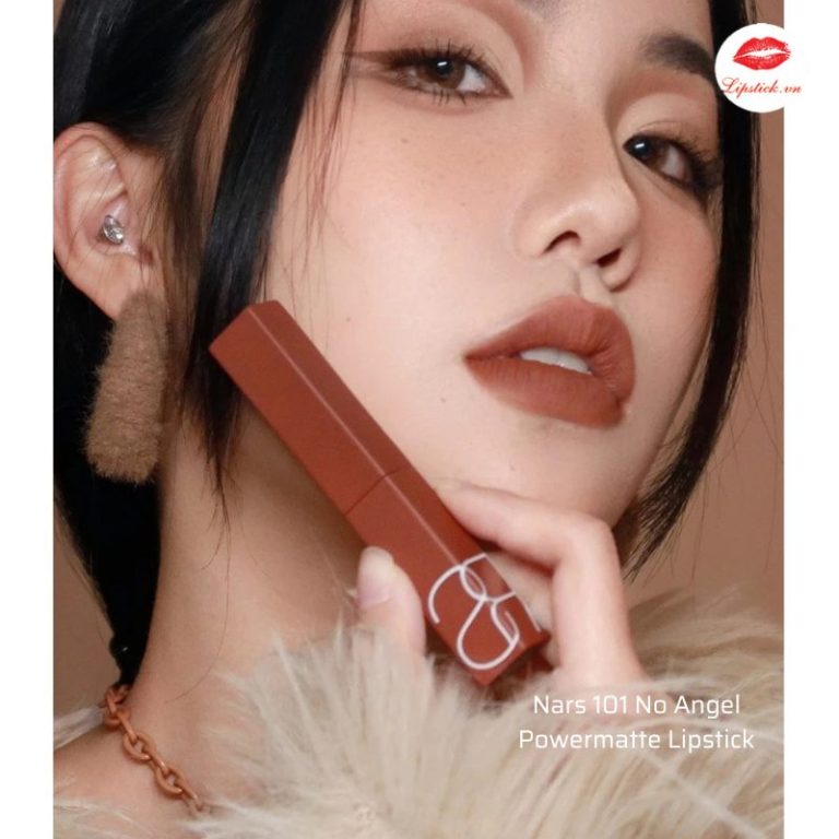 Son Nars 101 No Angel Cam Gạch - Powermatte Lipstick MỚI NHẤT