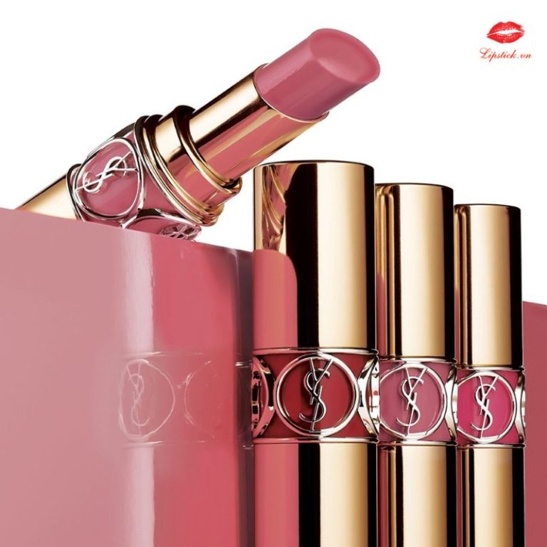 Son YSL Màu 150 Nude Lingerie Nude Ấm - Rouge Volupté Shine
