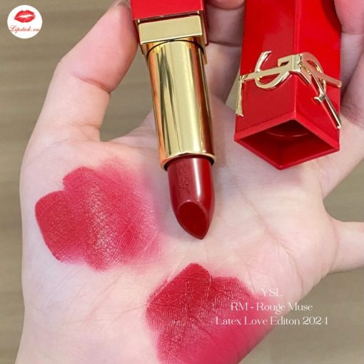 Son YSL Rouge Muse Đỏ Ruby - Latex Love Edition 2024 MỚI NHẤT