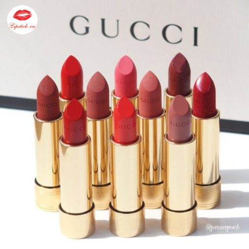 Top Những Màu Son Gucci Matte Đẹp Nhất 2024 Cần Sở Hữu