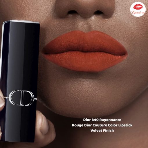 Review Son Dior Màu 840 Rayonnante - Cam Gạch Đậm MỚI NHẤT