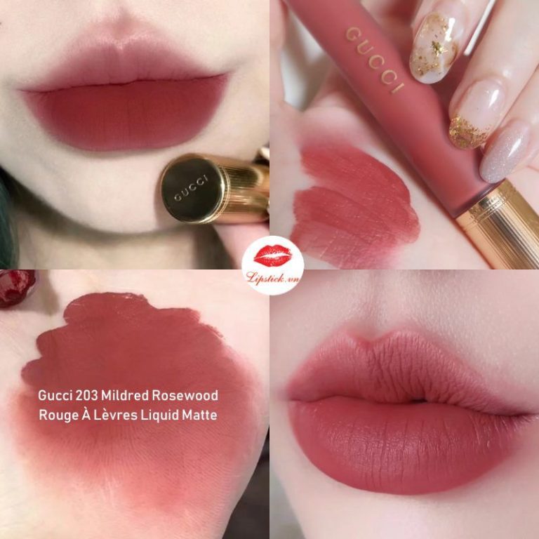 Bảng màu son Gucci mới nhất hiện nay cho phái đẹp
