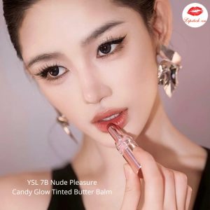 Son Dưỡng YSL 7B Nude Pleasure Màu Hồng Cam MỚI | Lipstick.vn