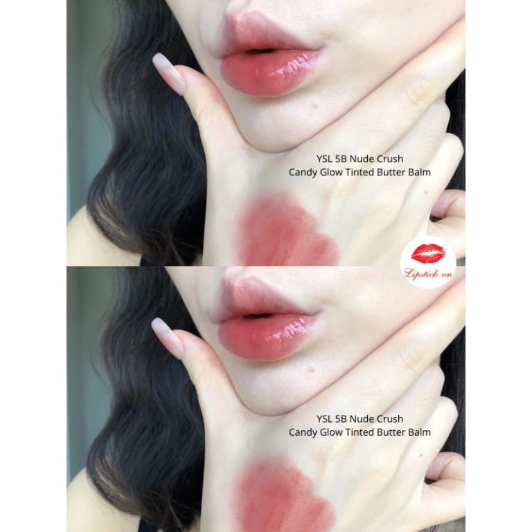 Son Dưỡng YSL 5B Nude Crush Màu Hồng Đất MỚI | Lipstick.vn