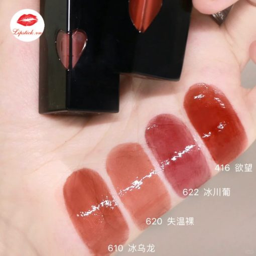 Son YSL 622 Plum Liberation Hồng Mận The Inks Vinyl Cream MỚI