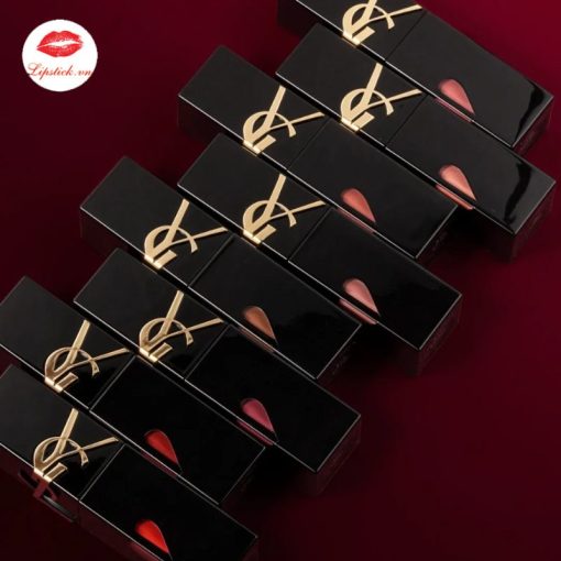 Son YSL 622 Plum Liberation Hồng Mận The Inks Vinyl Cream MỚI