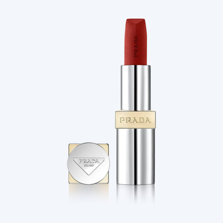 Son Prada O76 Amber Đỏ Cam Trầm - Monochrome Hyper Matte
